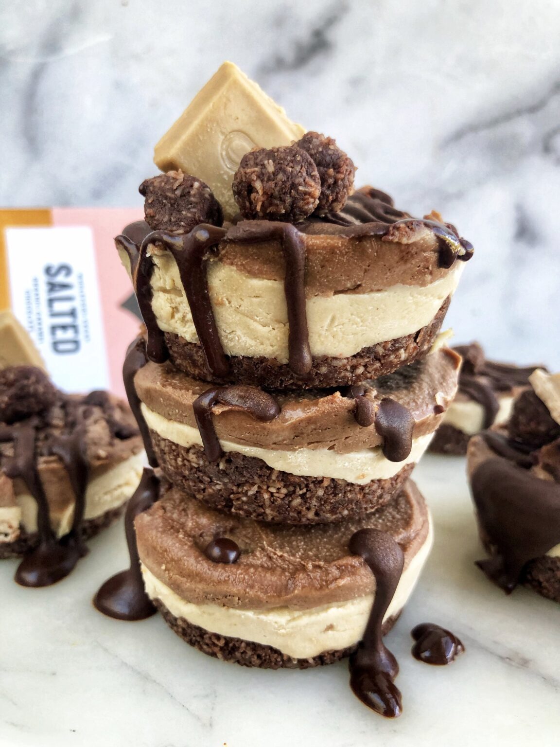 Birthday cake frozen yogurt bites - danishealthyeats.com