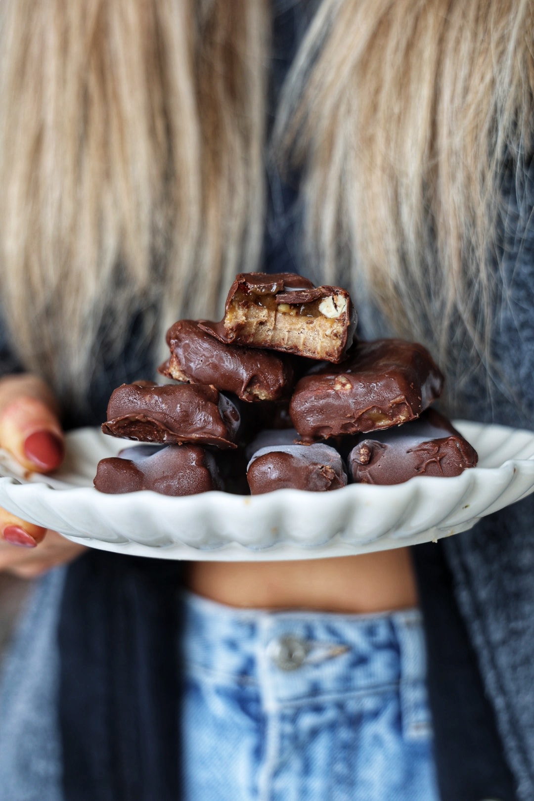 Healthier Pecan Snickers - danishealthyeats.com
