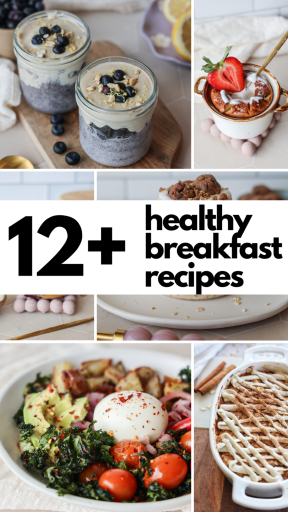 12 Healthy breakfast recipes - danishealthyeats.com