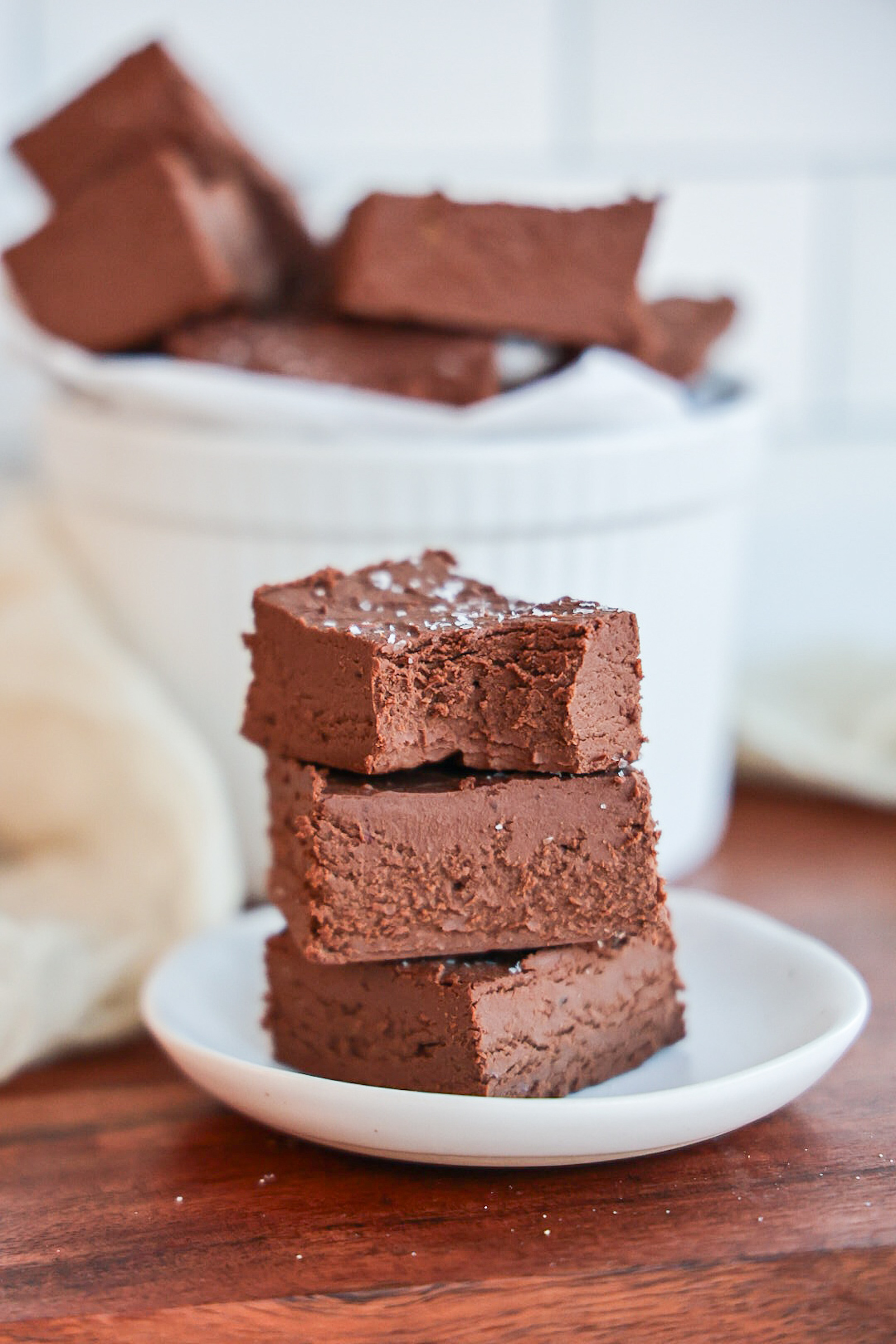 Healthy fudge (2 ingredients) - danishealthyeats.com